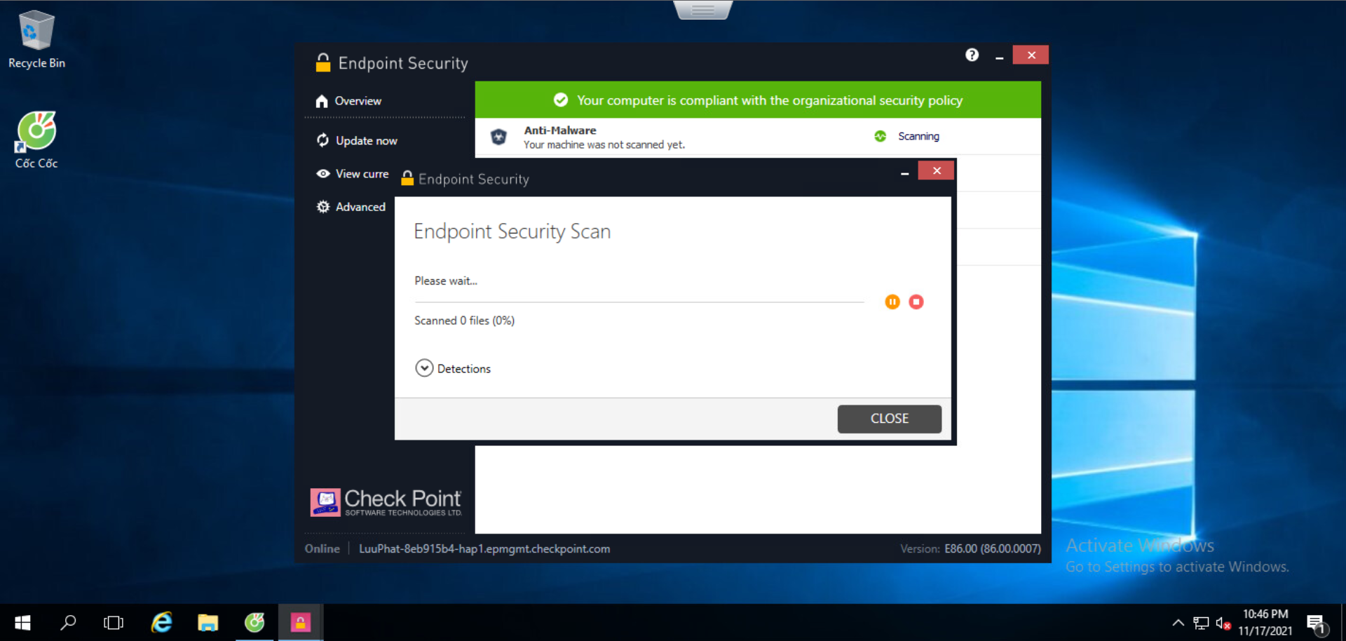 CheckPoint Harmony: Hướng dẫn cài đặt Harmony Endpoint cho máy Windows ...