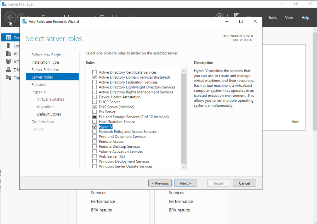CLUSTER SERVER : CÁCH CÀI ĐẶT HYPER-V VÀ CẤU HÌNH iSCSI TRÊN THIẾT BỊ NAS (P1) – ThegioiFirewall